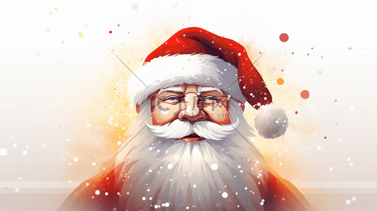 圣诞老人卡通15插画图片-千库网