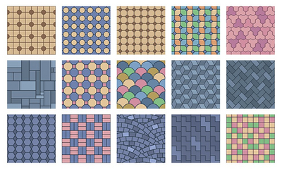 街道人行道建筑铺路石无缝纹理石板砖砌建筑路面地面矢量图景观铺路石图案砖瓦建筑路面街道路面建筑铺路石无缝背景图片免费下载_海报banner/高清 ...