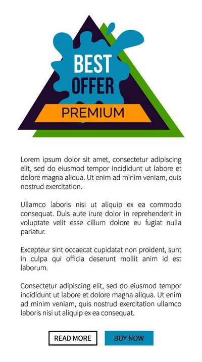 Best offer premium，允许人们通过互联网、文本和贴纸、矢量插图网页横幅上的标题订购和购买东西的网站。 背景图片免费下载_海报 ...