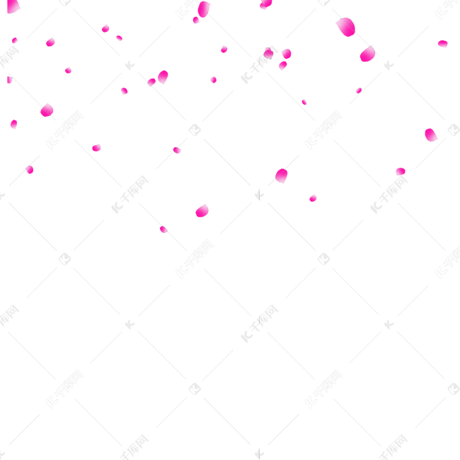 春季花瓣飘落gif动图素材图片免费下载-千库网