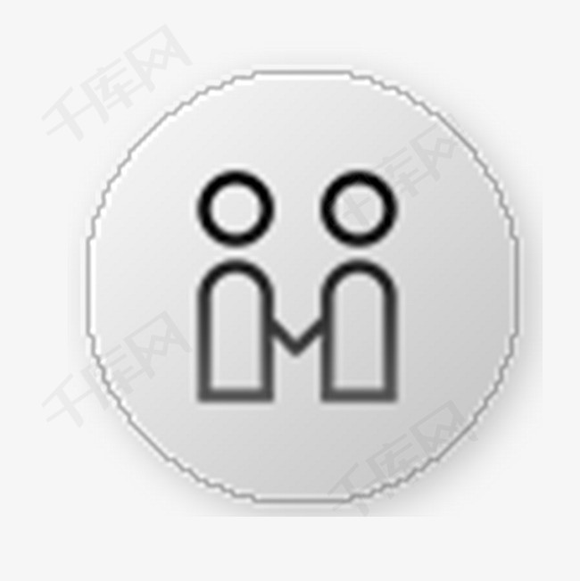 卡通联系人图标下载素材图片免费下载-千库网