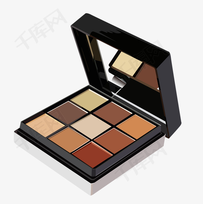 彩妆化妆眼影盘素材图片免费下载-千库网