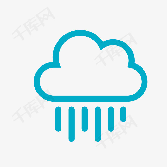 小雨图标素材图片免费下载-千库网