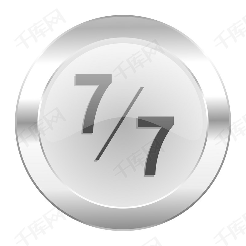 7 每 7 chrome web 图标隔离高清摄影大图-千库网