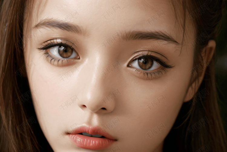 女性人物眼睛特写摄影图片2高清摄影大图-千库网