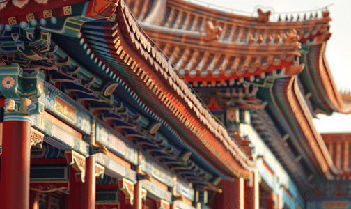 故宫博物院特写高清摄影大图-千库网