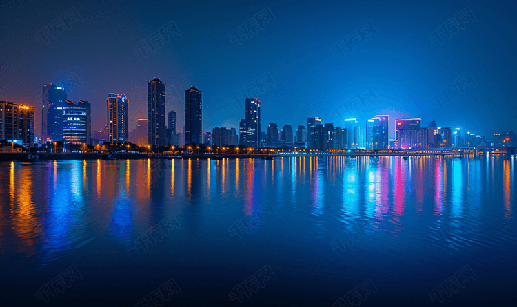 宁波城市全景高清摄影大图-千库网