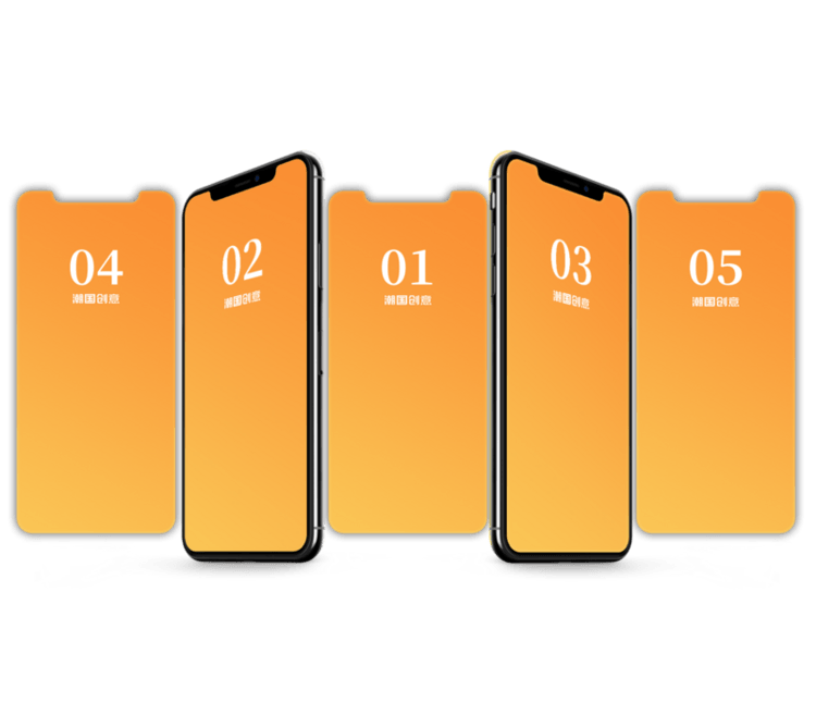 iPhoneX创意样机素材海报模板下载-千库网