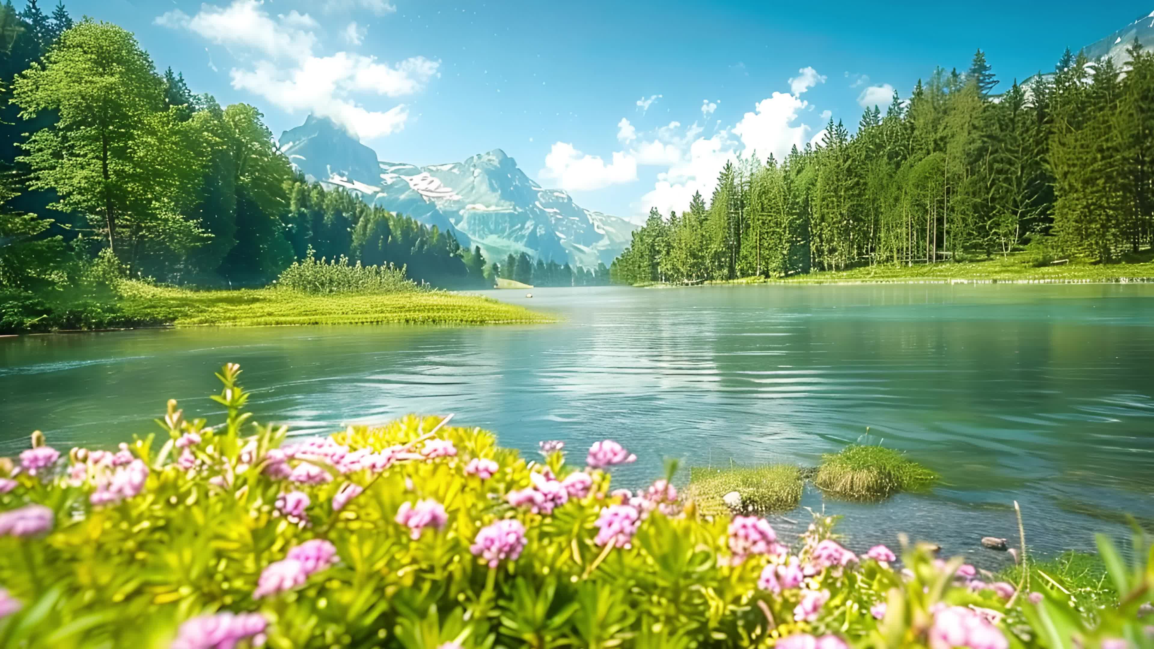 4K祖国风景自然风光素材实拍素材视频特效素材-千库网