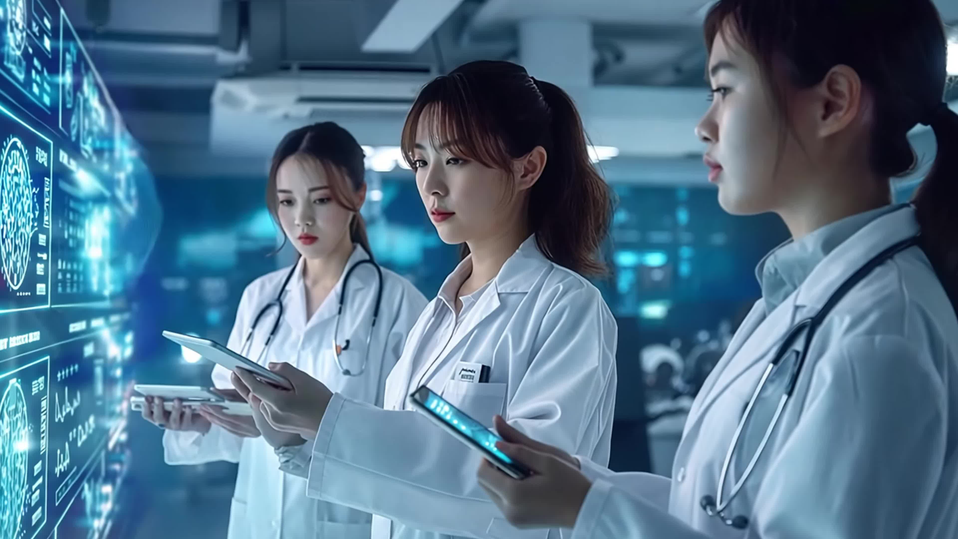 4K科研人员在实验室做实验素材视频实拍视频特效素材-千库网