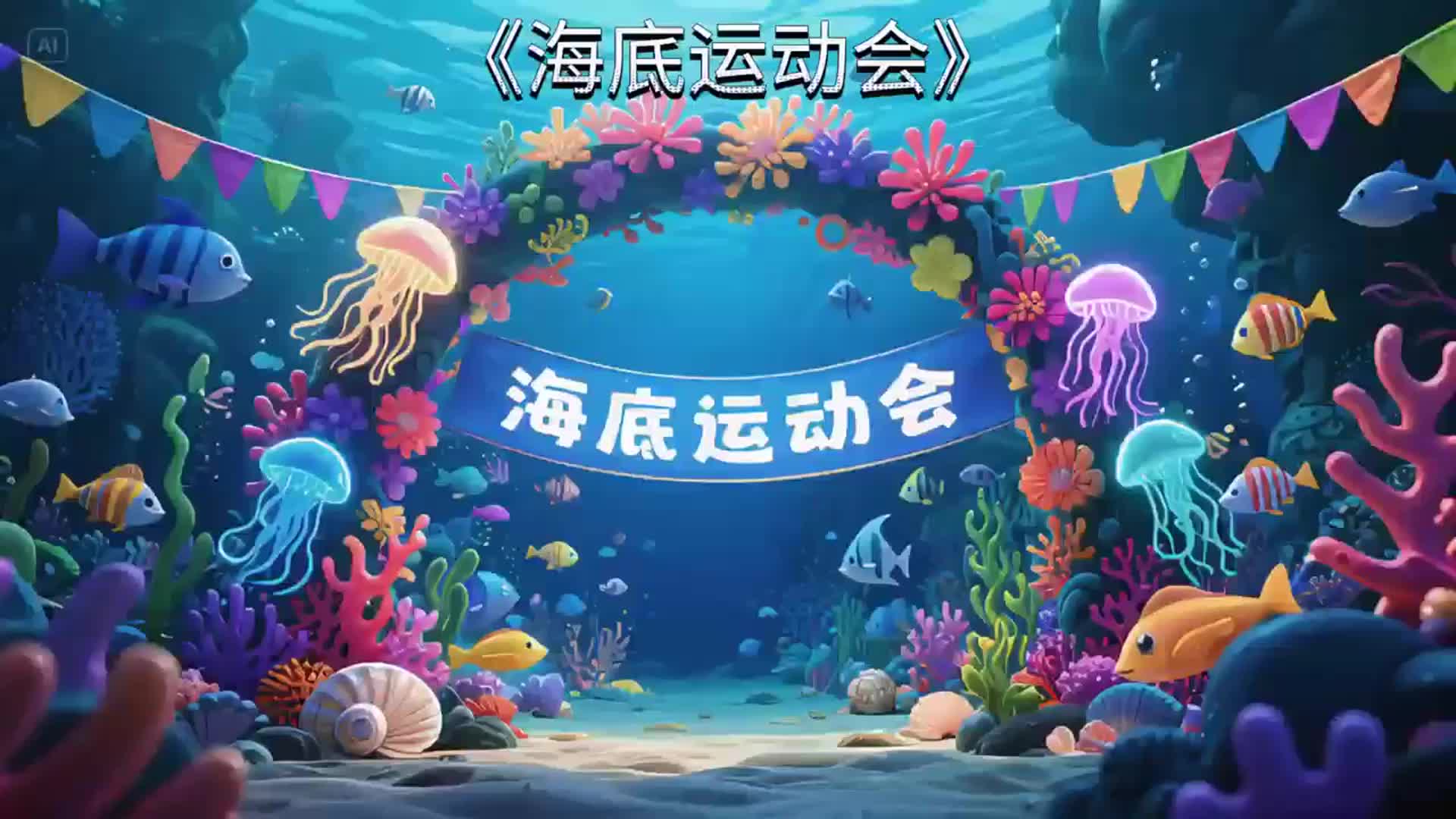 儿童音乐海底世界视频素材视频特效素材-千库网