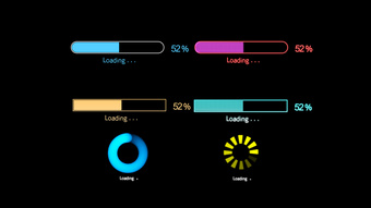 loading动画ae模板-loading动画pr模板-loading动画视频素材-千库网