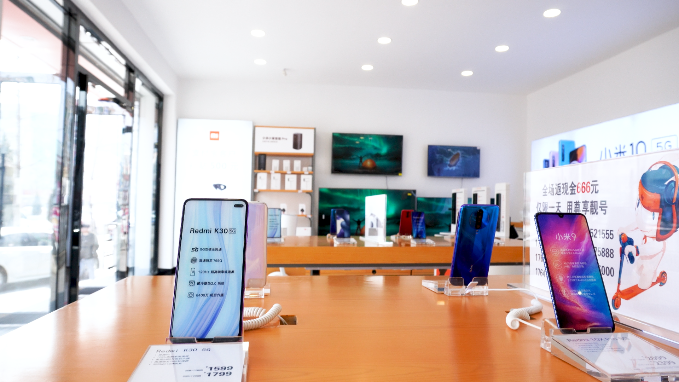 4K手机店授权店广告门店宣传数码电子产品空镜头视频特效素材-千库网