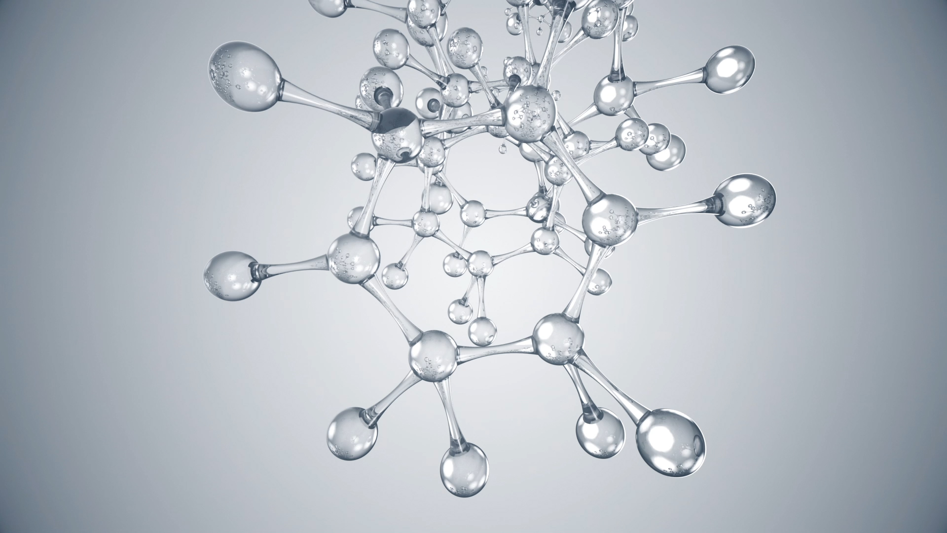 化学分子高清视频背景护肤品素材视频特效素材-千库网