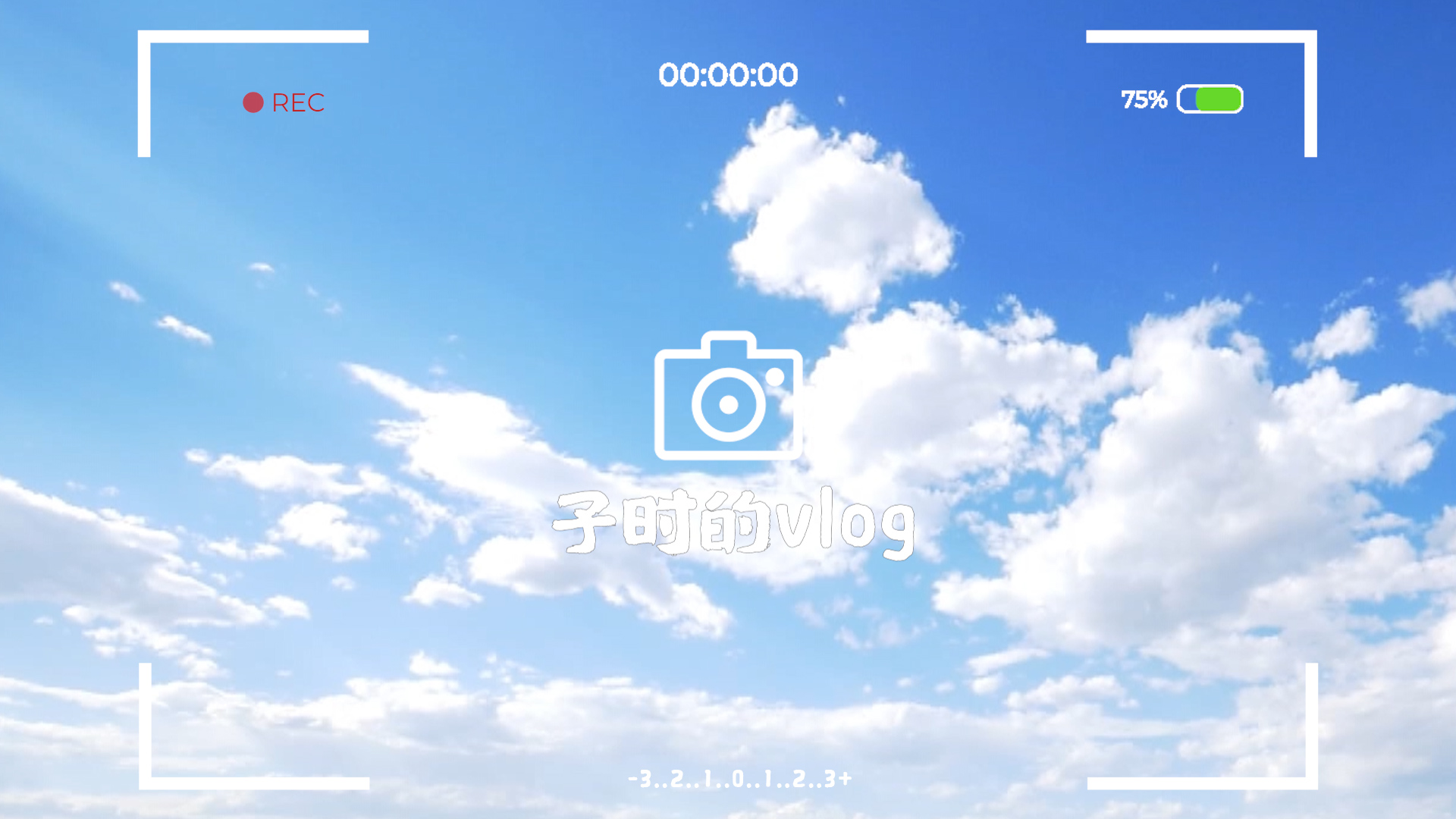 卡通清新vlog自媒体动画文字片头转场视频特效素材-千库网