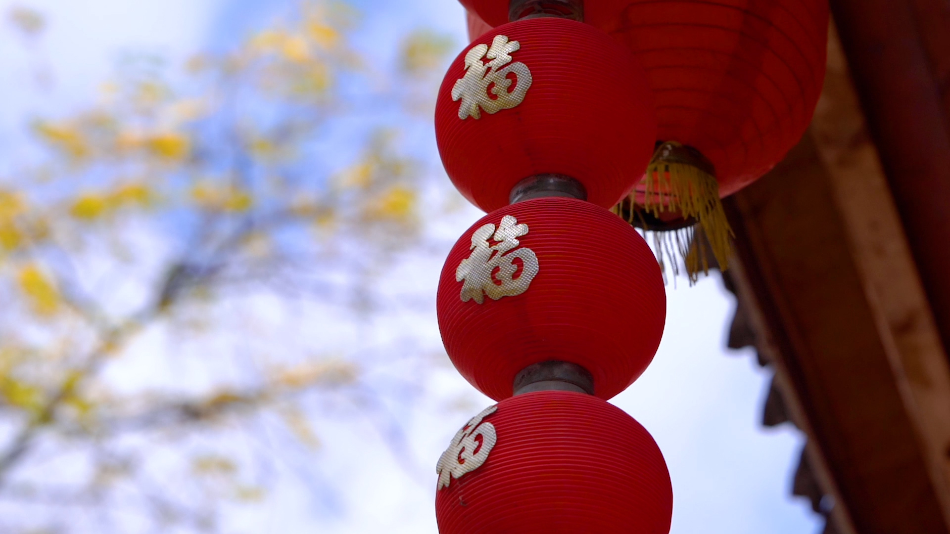 过年描金福字点金墨水实拍视频视频特效素材-千库网