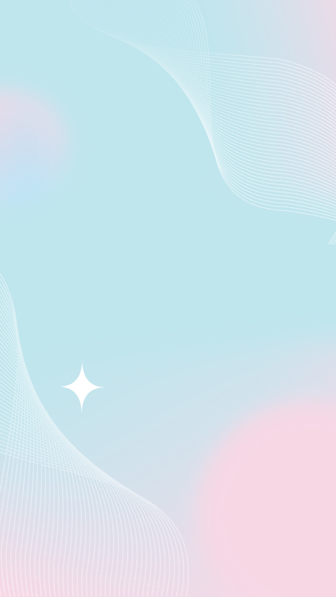 清新简约唯美曲线星光梦幻竖版视频背景海报视频特效素材-千库网