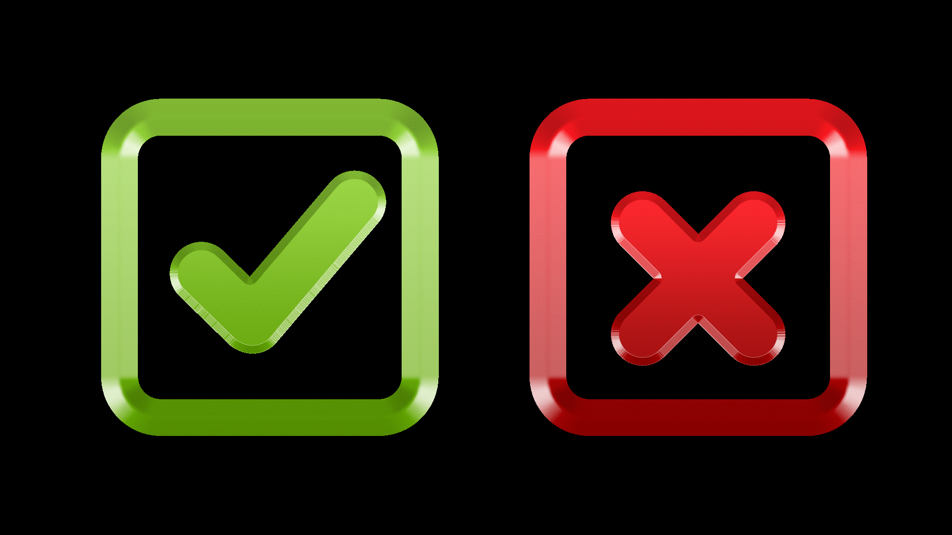 对错对号错号正确错误图标组合符号视频特效素材-千库网