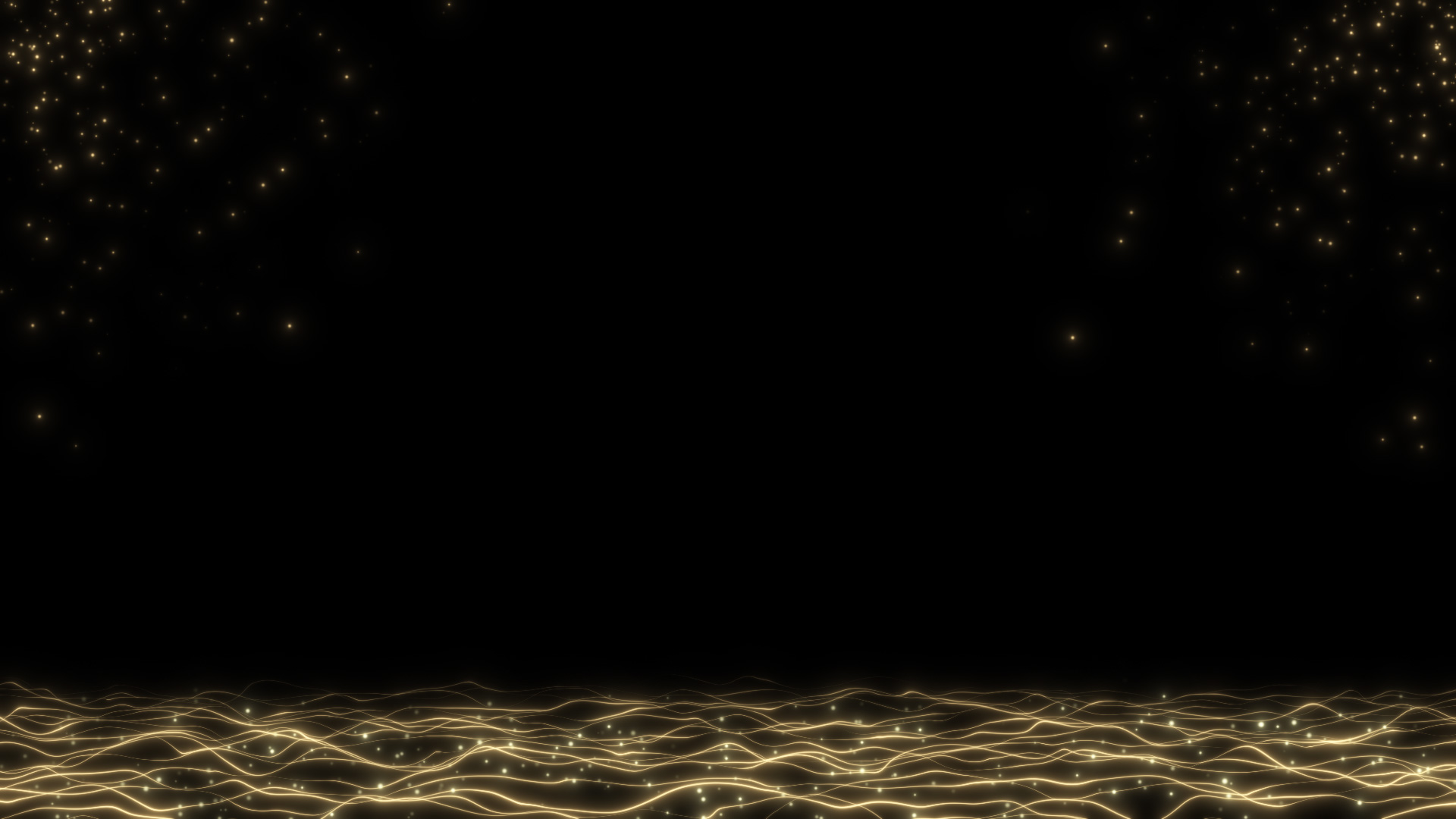 原创年会金线流线粒子视频边框视频特效素材-千库网