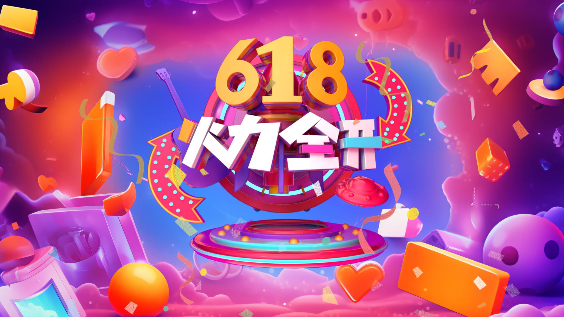 时尚618节日钜惠大促销AE模板实拍视频素材视频特效素材-千库网