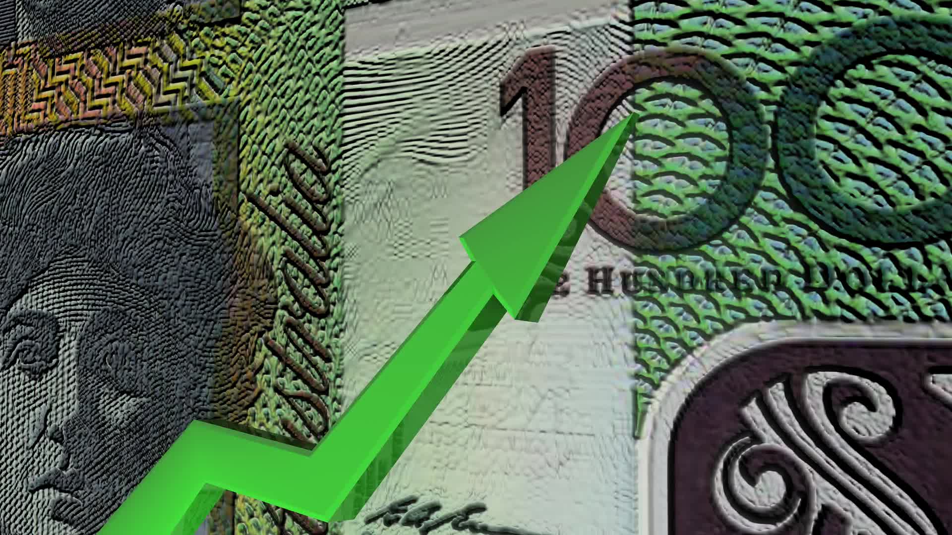 澳元币值上升动画片视频特效素材-千库网